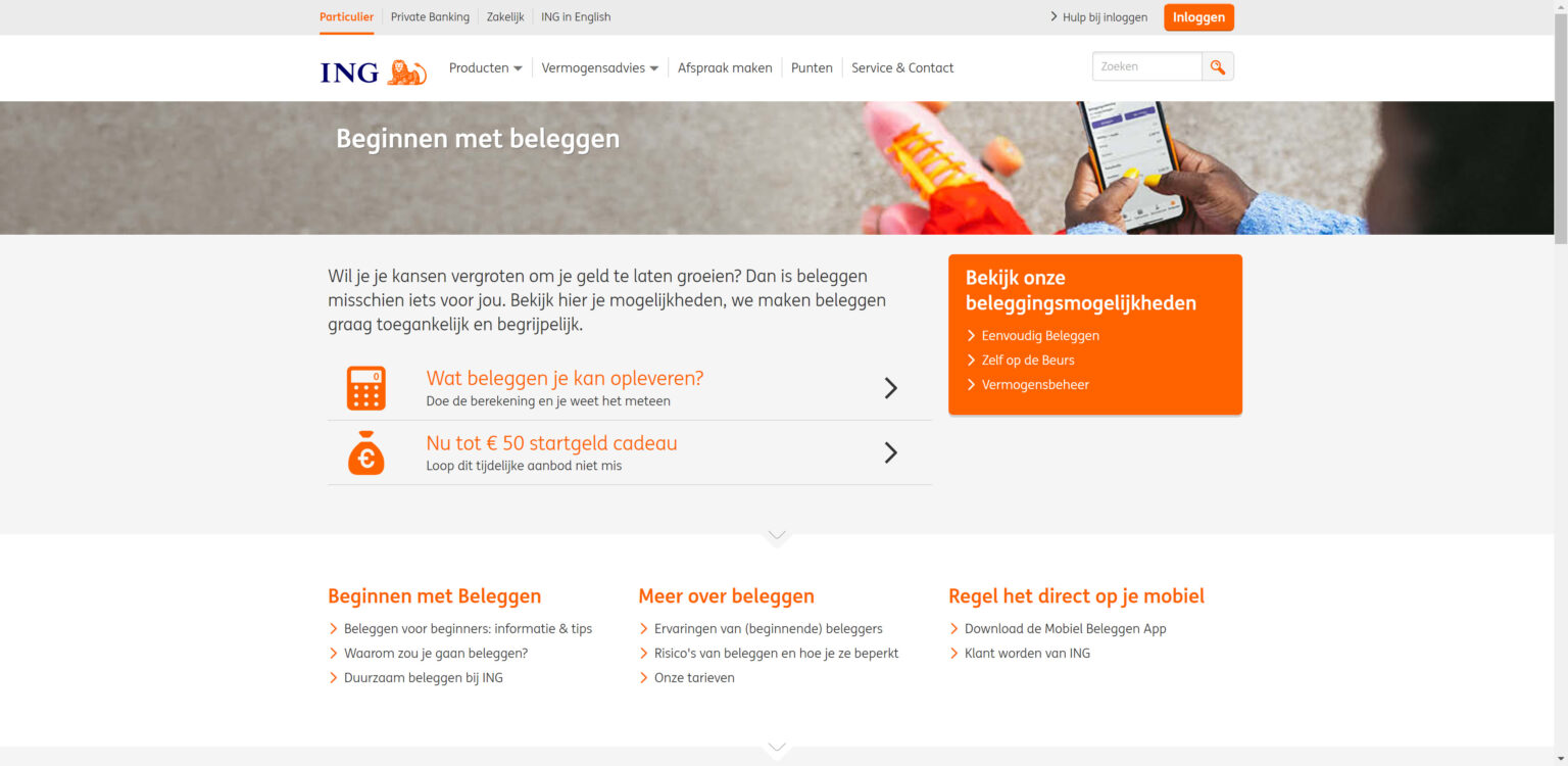 ING beleggen review (2024)> test: is ING goed om bij te beleggen?